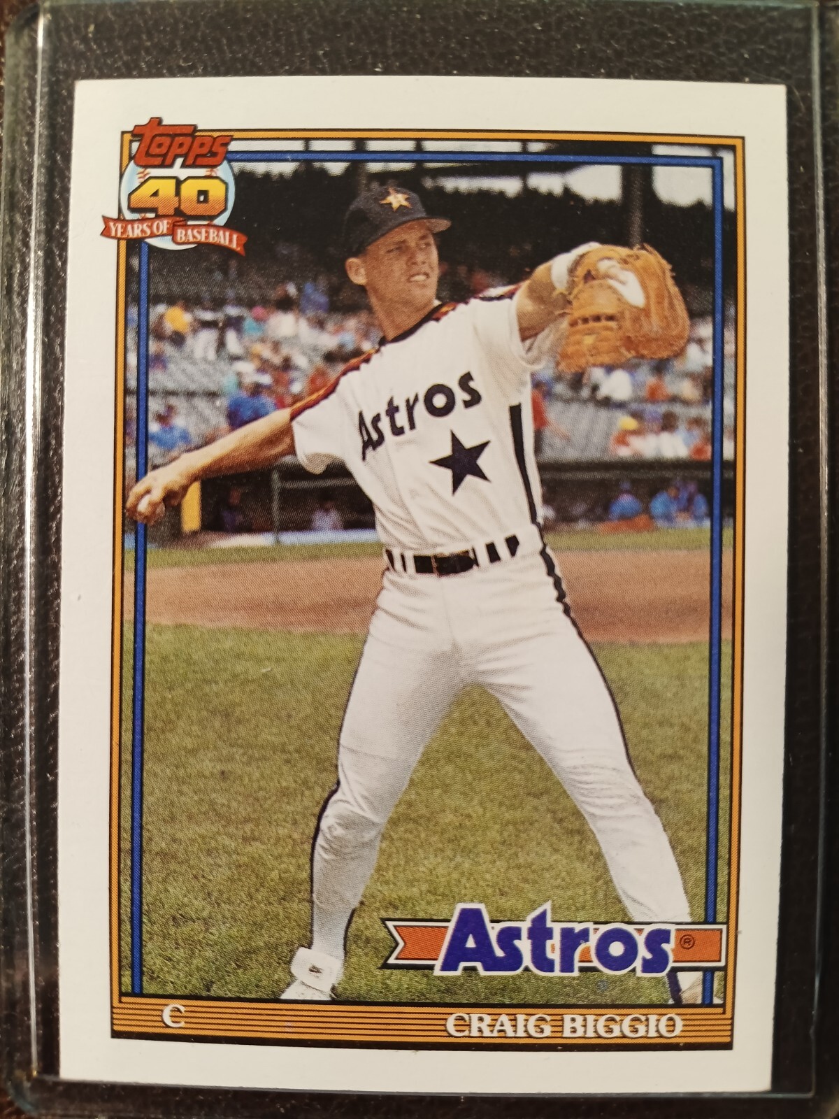 CRAIG BIGGIO ASTROS 1991 TOPPS 40 YEARS BASEBALL CARD #565 | eBay