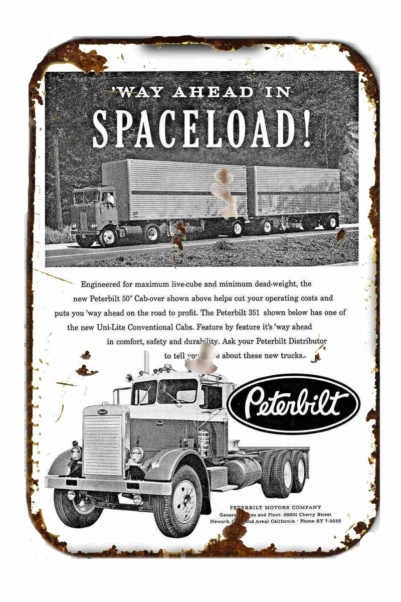 Old Peterbilt Truck Ads