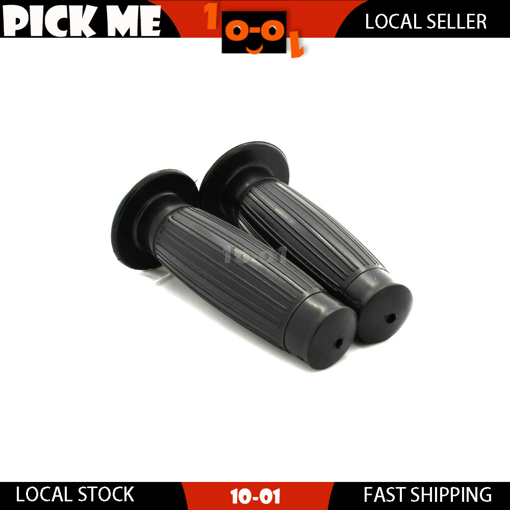 Pair 7/8" Beston GT Rubber Handle Bar Hand Grip Fit BSA B25 B44 B50 A50 ...