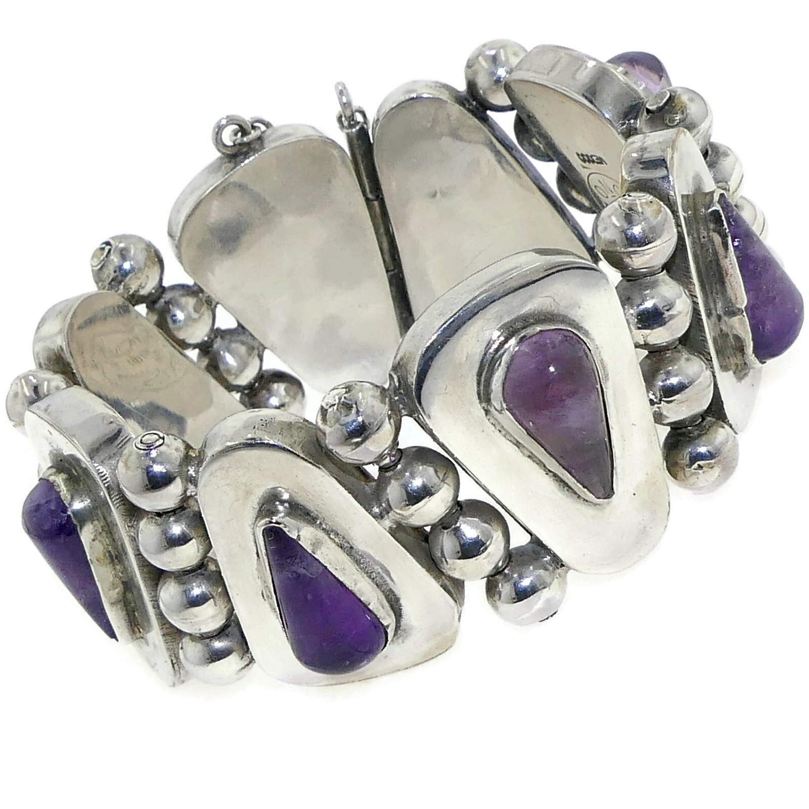 Antonio Pineda "Silver By Tono" Taxco Mexican Amethys… - Gem