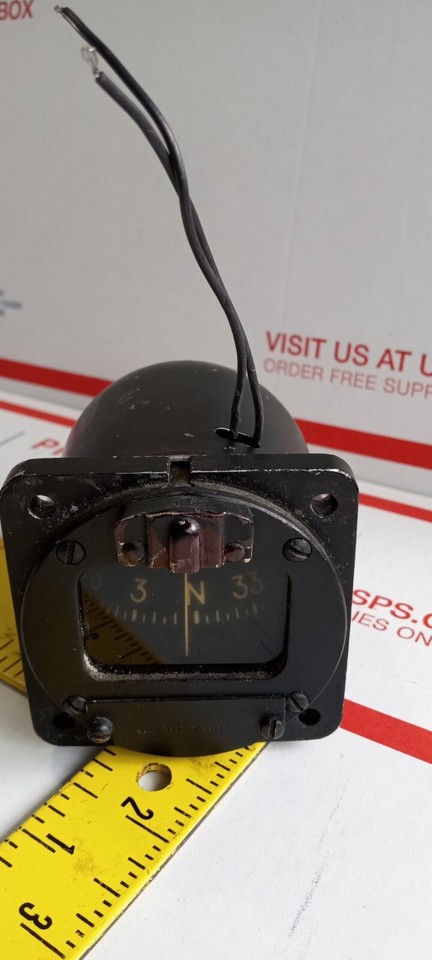 Airpath Compass C2300 AS REMOVED AIRCRAFT AVIATION MAGNETIC RV4-6-8 ...