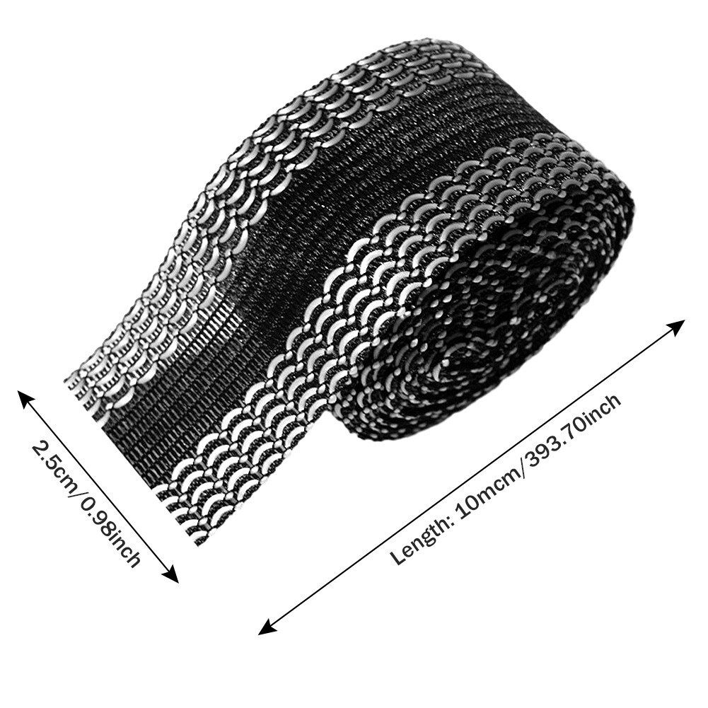 10M Dress DIY Pants Shorten Edge Accessories Iron On Mouth Paste Home ...