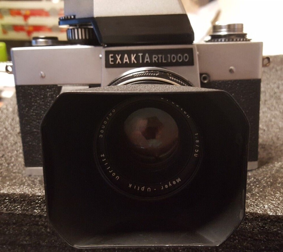 Fotoapparat EXACTA RTL 1000 Mayer Görlitz Oreston 1.8/50 Siehe Fotos | eBay