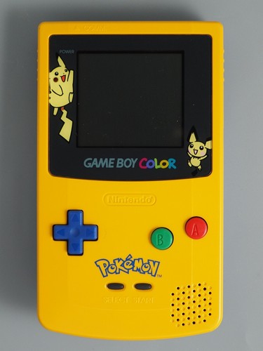 Nintendo Game Boy Color Pokemon Limited Edition Console - Good+ ...