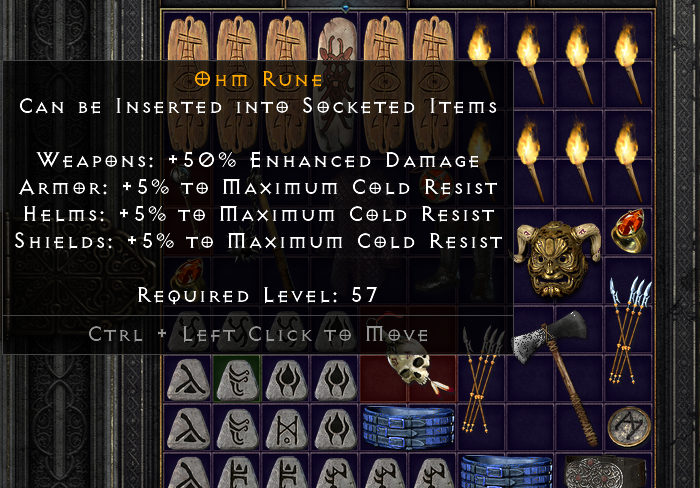 Ohm Rune / Diablo 2 Resurrected / PC / Non-Ladder Softcore | eBay