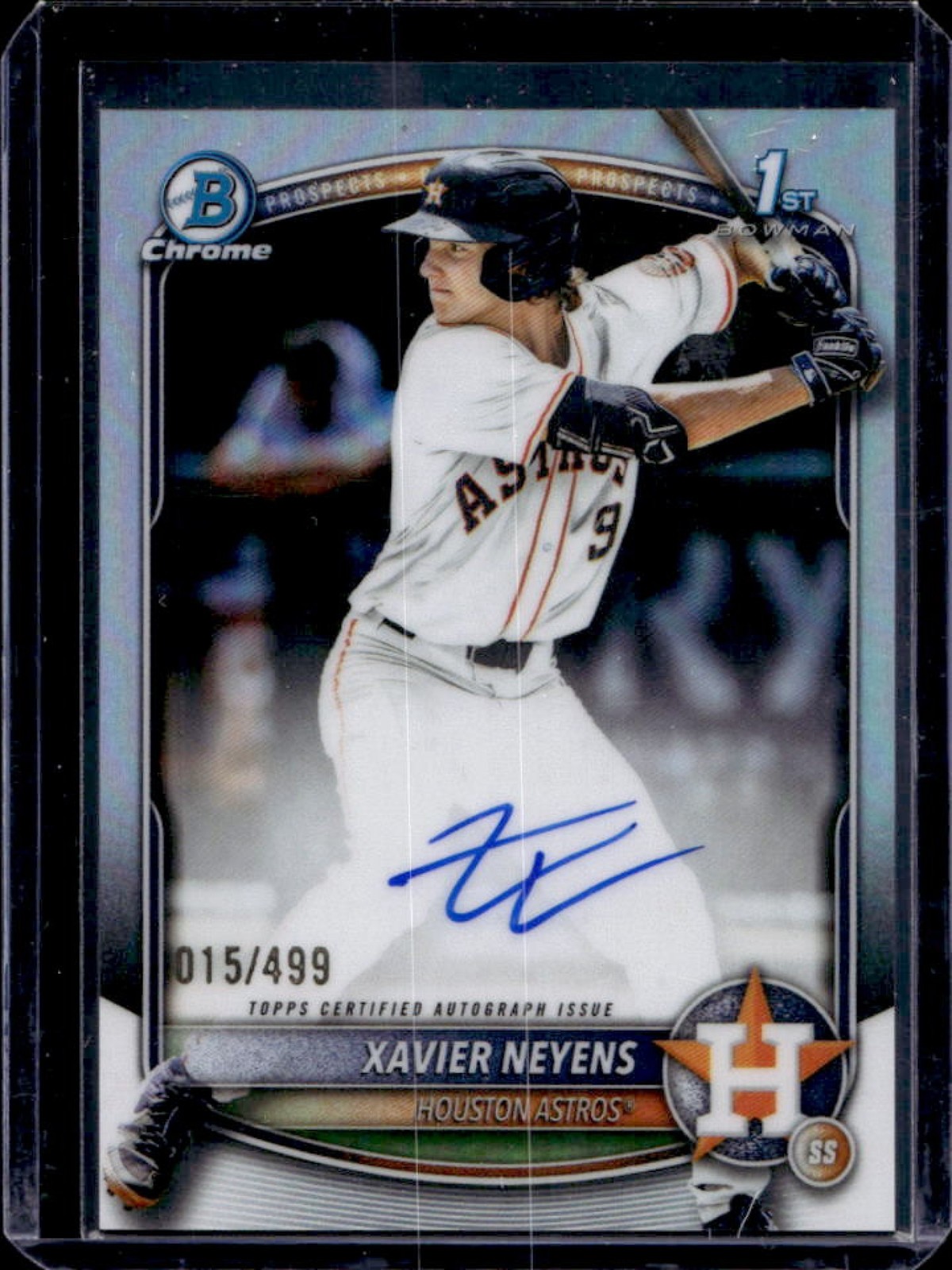 2025 Bowman Draft Xavier Neyens Chrome Auto Refractor 1st Prospect ...