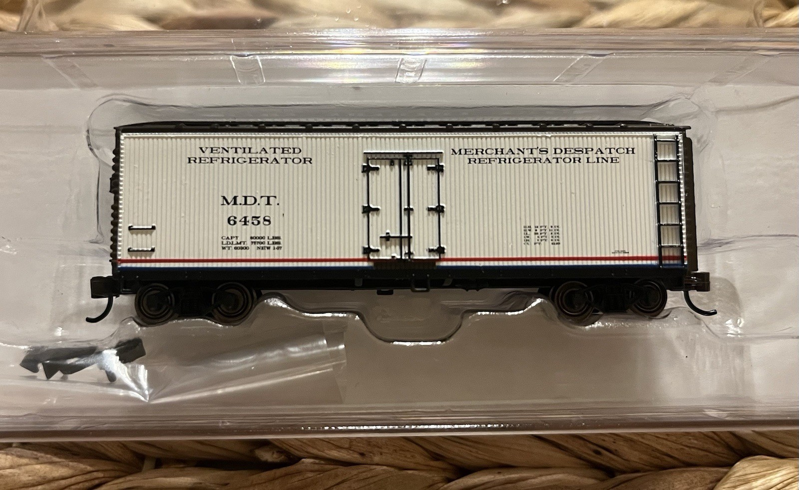 Bachmann N Scale Set Of 4 40’ Wood Side Reefers 19852 19853 19854 19855 ...