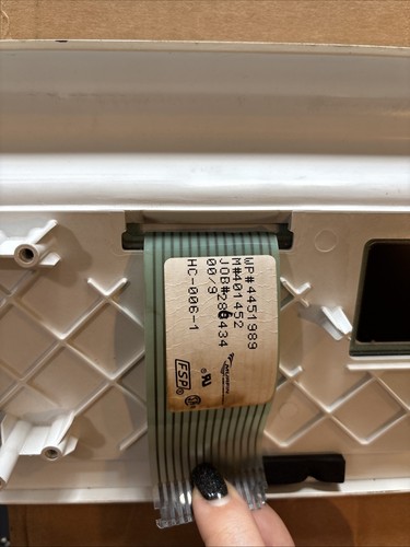 Whirlpool Gold Wall Oven Control Panel. WP 4451989 | eBay