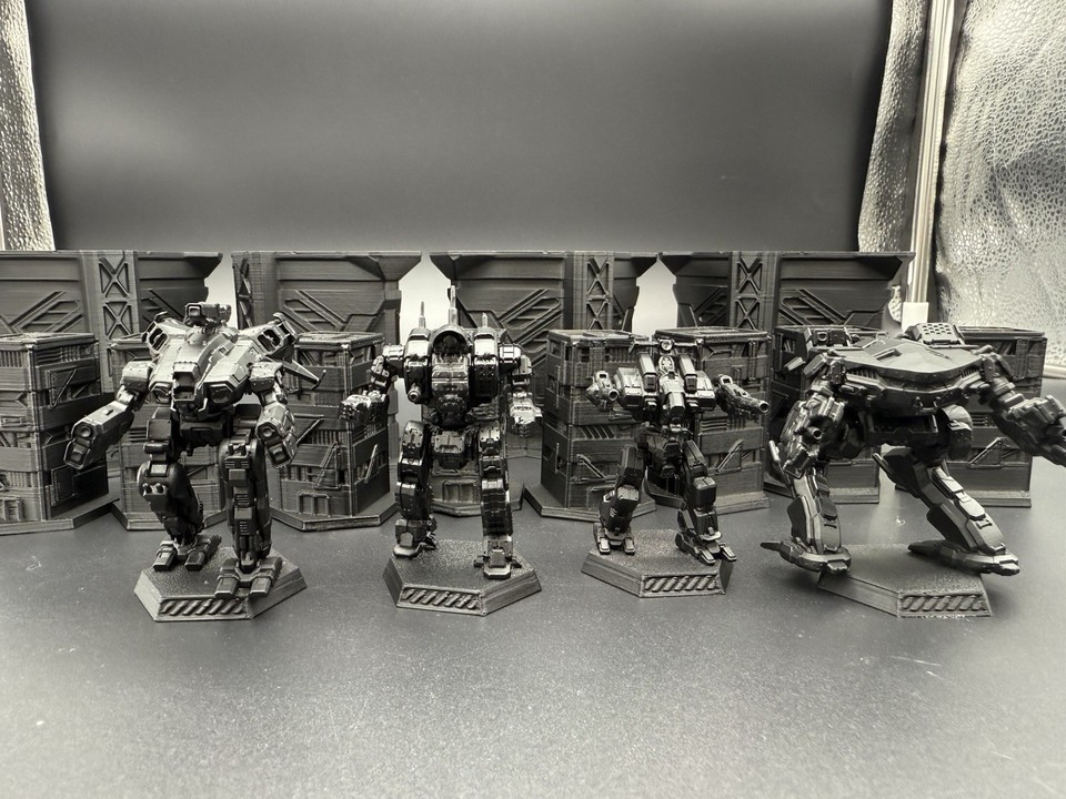 Battletech Miniatures & Buildings | eBay