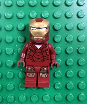 LEGO Iron Man Mark 6 Minifigure sh015 30167 6867 Marvel Super Heroes ...