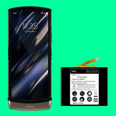 Long Lasting 1345 mAh Built-in Main Battery f Motorola razr 4G (2019 ...