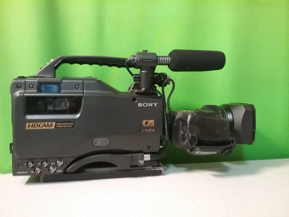 Sony HDCAM Camcorder HDW-F900 CineAlta/w Lens | eBay