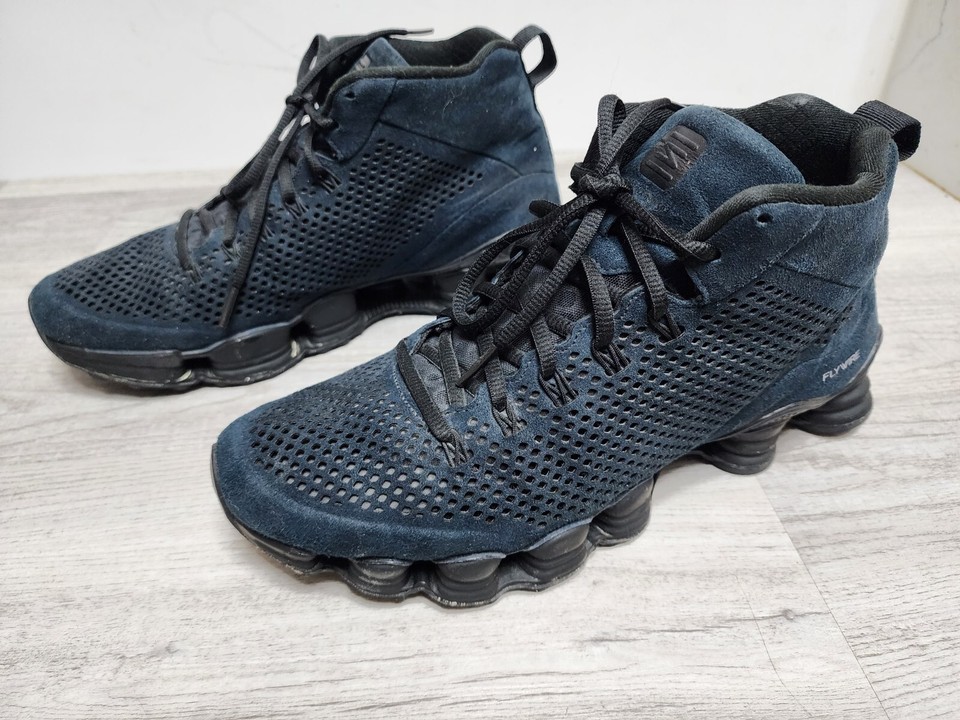 Nike Shox TLX Mid SP Triple Black Rare Size 8 | eBay
