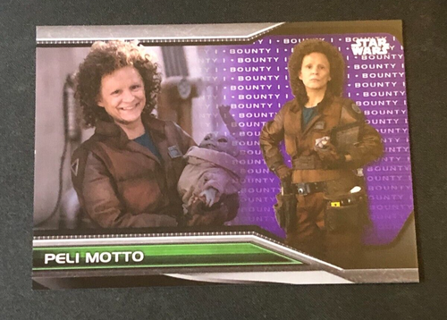 2021 STAR WARS Bounty Hunters PELI MOTTO #B1-68 Purple Variant/99 🌌 AMY ...