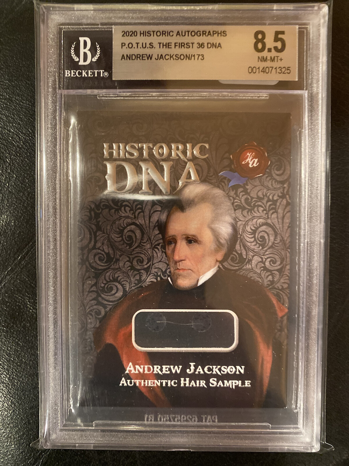 President Andrew Jackson 20202 Historic Autographs potus Hair DNA ...