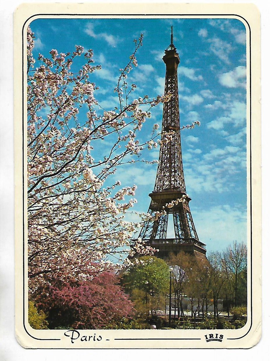 Cartolina D'epoca Della Torre Eiffel 2.766 Vintage Eiffel Tower Stock