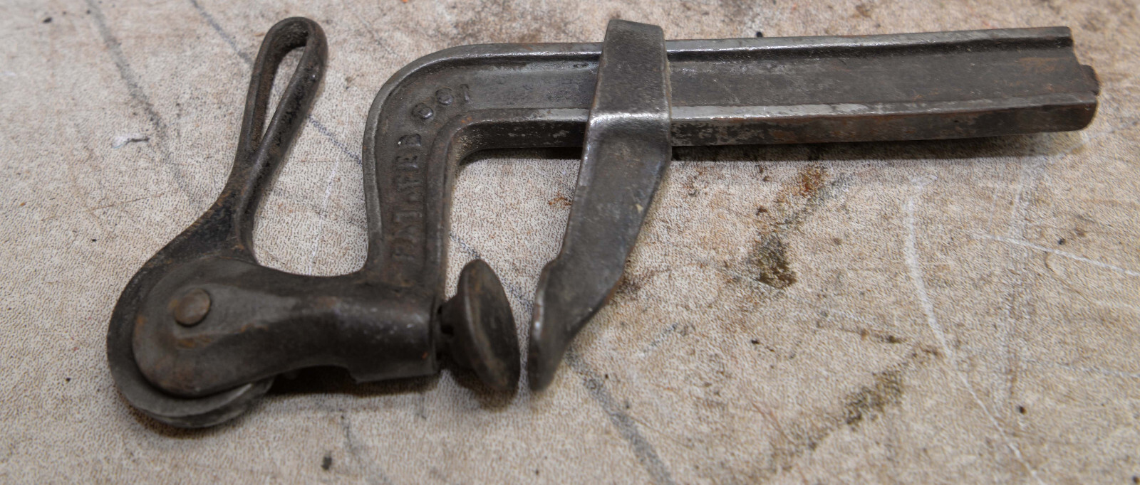 Colt Patent Cam lever action clamp Pat Feb 8 1881 model No. 1 ...