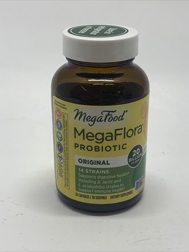 MegaFlora Probiotic 30 Caps by MegaFood -Exp 11/25 51494102053| eBay