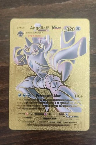 Angoliath Vmax SV117/SV122 Destinées Radieuses Carte Pokemon GOLD FR | eBay