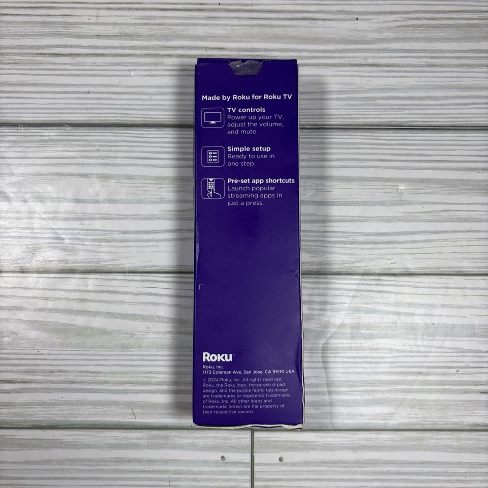 Roku Remote - TV Replacement Remote Compatible with Roku TV Models ONLY ...