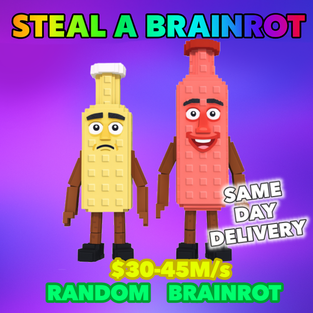 🟢ONLNE / SECRET/ STEAL A BRAIN ROT / FAST DELIVERY / SAB | eBay UK