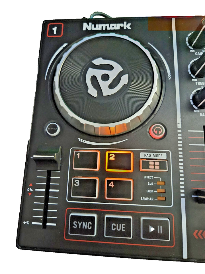 Numark Party Mix II Double Deck DJ Controller with Light Show Feature ...
