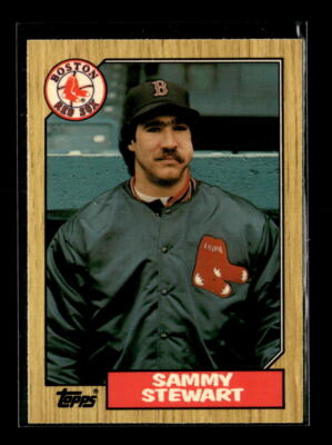 1987 Topps #204 Sammy Stewart Collector's Edition (Tiffany) | eBay