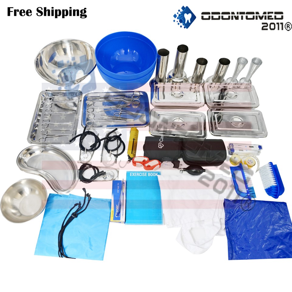 100 Set Complete GYN MIDWIFE Birth Instruments Set Basic Baby Kit US ...