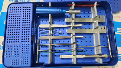 Locking Small Fragment Instrument set, excellent box with screw tray ...