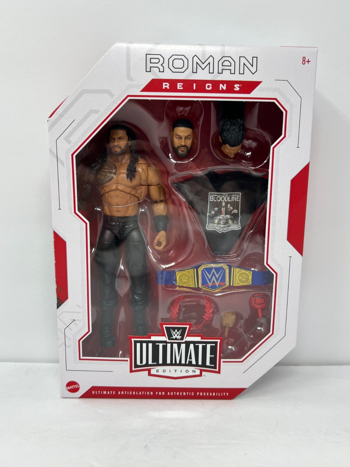 WWE Roman Reigns Ultimate Edition Mattel Action Figure Universal ...