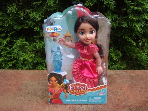 Toys R Us Disney Elena of Avalor Petite Doll with ZuZo by Jakks (2018 ...