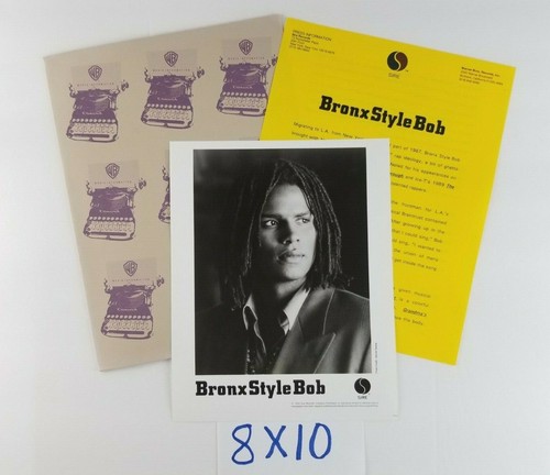 Bronx Style Bob 1992 Rap Hip Hop Music 8X10 Press Photo Folder Bio Info ...