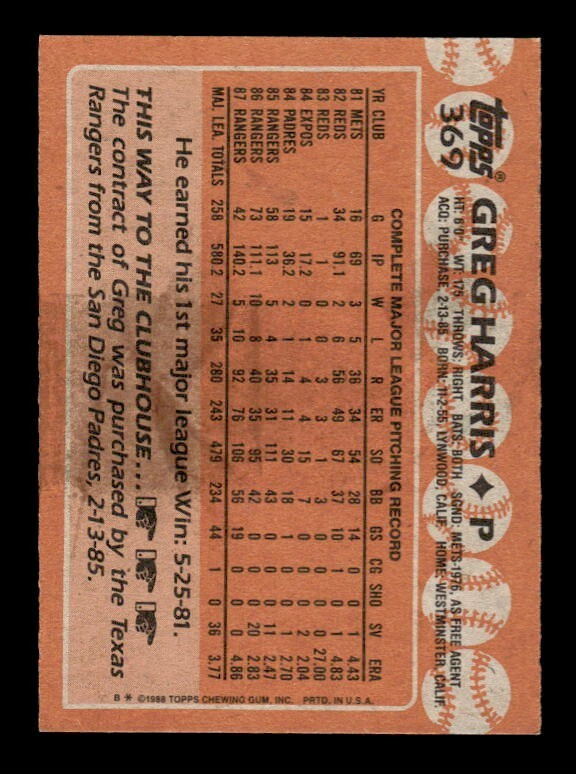 GREG HARRIS 2017 TOPPS REDISCOVER TOPPS GOLD FOIL - TEXAS RANGERS | eBay