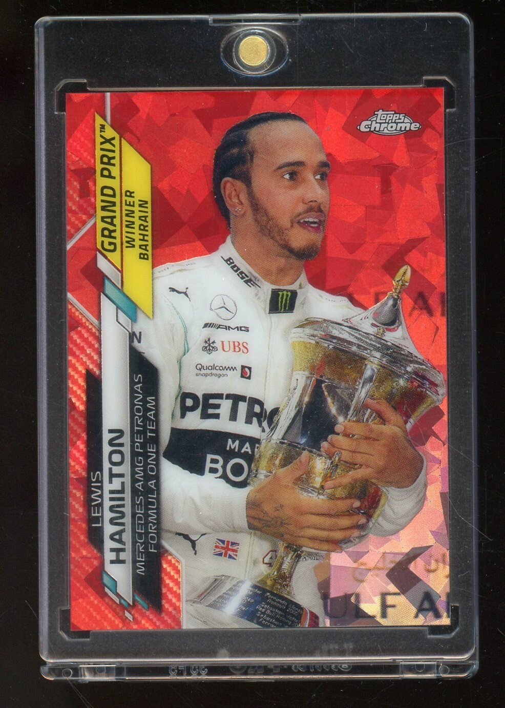 2020 Topps Chrome F1 Racing Sapphire Red #134 Lewis Hamilton 1/5 | eBay