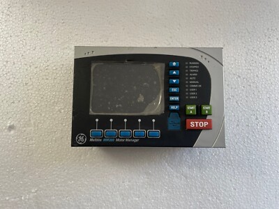 GE MULTILIN MM300 MOTOR MANAGER CONTROL PANEL | eBay