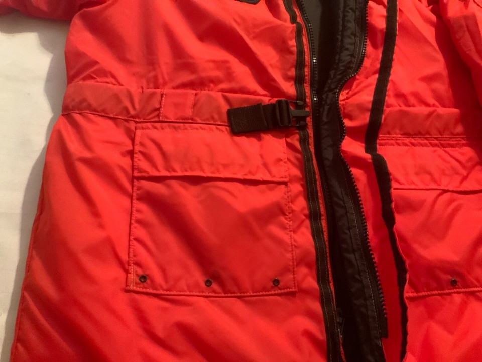 Stearns Type III PFD Flotation Coat Float Aid Florescent Orange XX ...