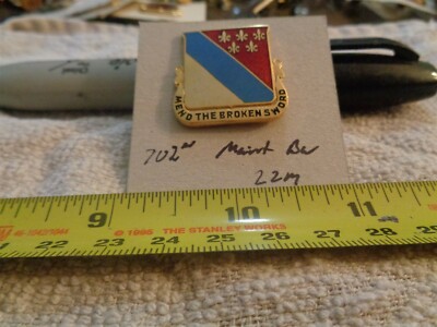 702nd Maintenance Battalion 22M Unit Crest, DI, DUI (DRAW#J3) | eBay