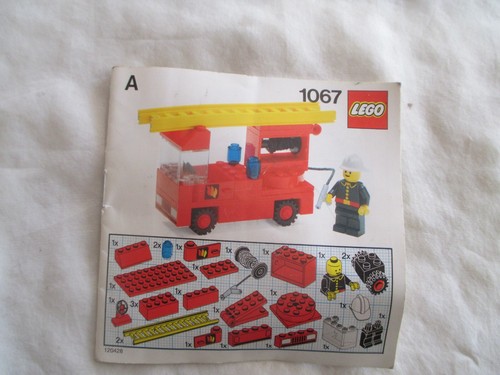 Lego System City Vintage: aus 1067 nur die Bauanleitung | eBay.de