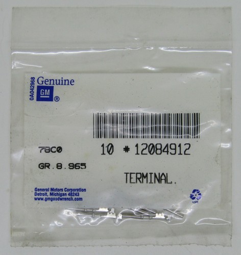 NEW GENUINE GM GENERAL MOTORS OEM TERMINAL PACK OF 10 PART NO. 12084912 ...