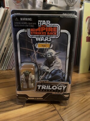 Star Wars Vintage Original Trilogy Collection Empire Strikes Back Yoda ...
