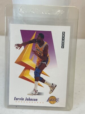 Earvin Magic Johnson #137 1991 NBA Skybox Collector Card | eBay