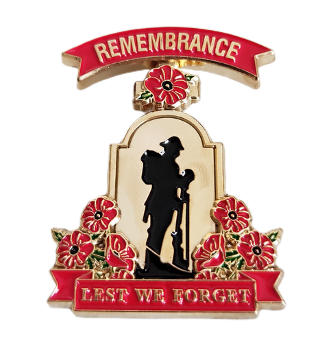 lest We Forget Pin Badges Brooch Poppies Gifts | eBay UK