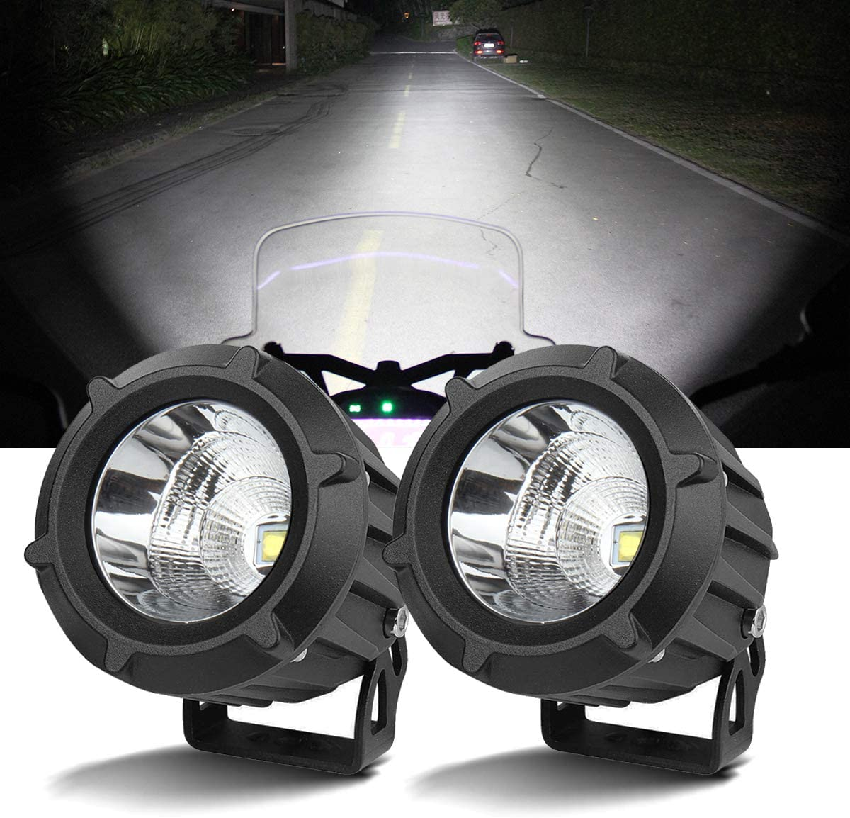 Cree Led Motorcycle Driving Lights