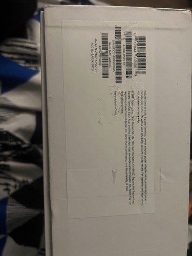 Square Terminal All-In-One Credit Card Reader US Version SPD2-01 ...