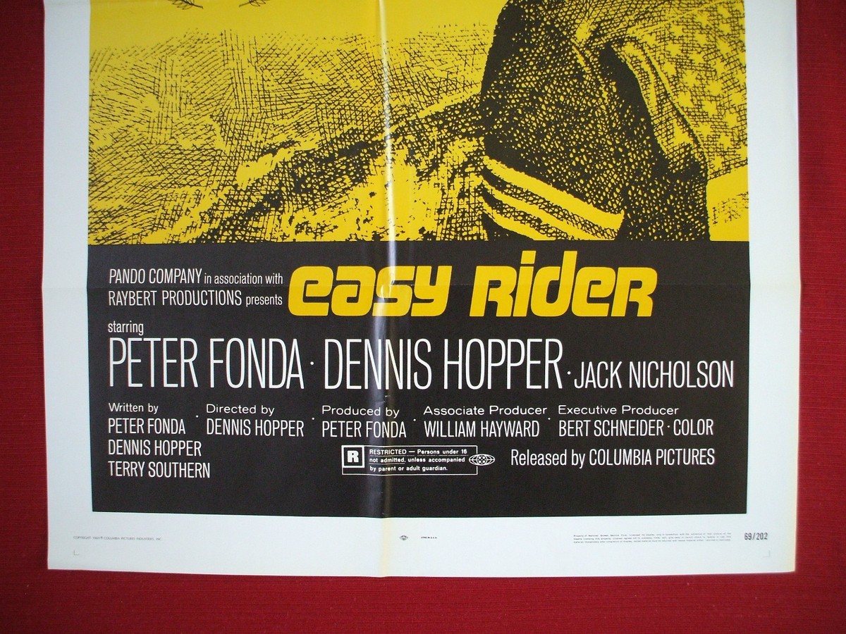 Easy Rider Original Movie Poster