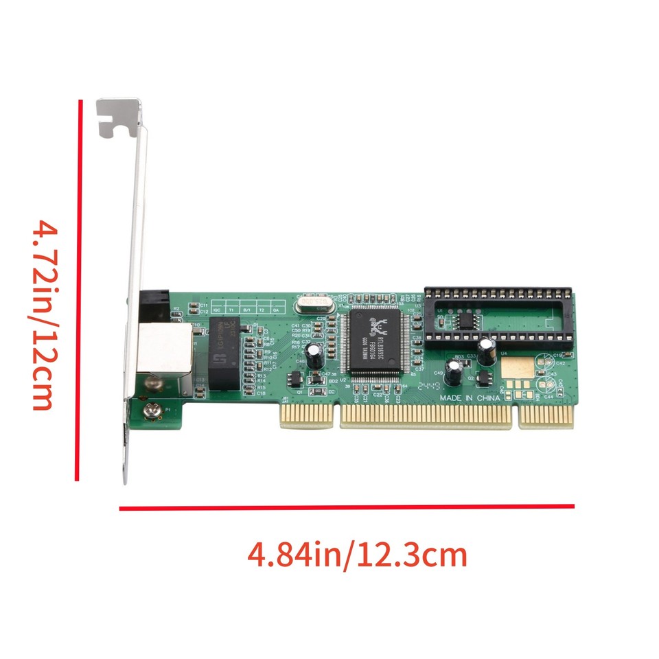 1PCS New Gigabit Ethernet Network Controller Card With PCI Slot ...