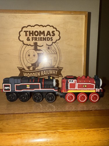 CUSTOM BELLE & ROSIE ! Troublesome Trucks THOMAS FRIENDS TRAIN WOODEN ...