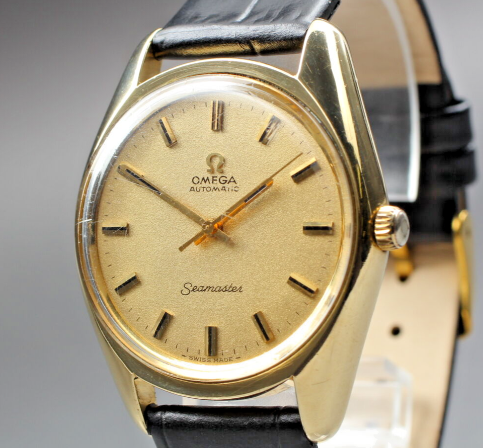 Omega Seamaster Cal.565 Automatic 34mm GP Vintage 1970s Men’s Watch | eBay
