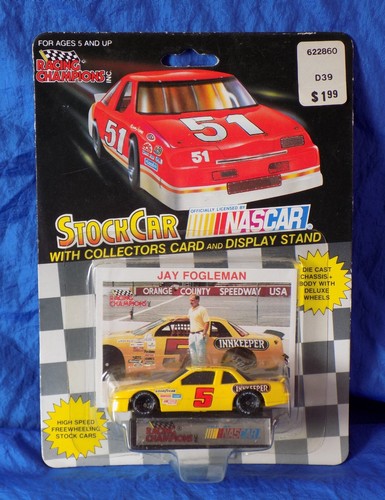Racing Champions Jay Fogleman Inn Keeper #5 1:64 Diecast NASCAR Vintage ...