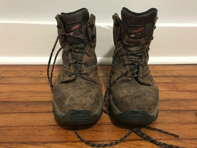 Red Wing mens hiker boots style no 2205 leather truhi… - Gem